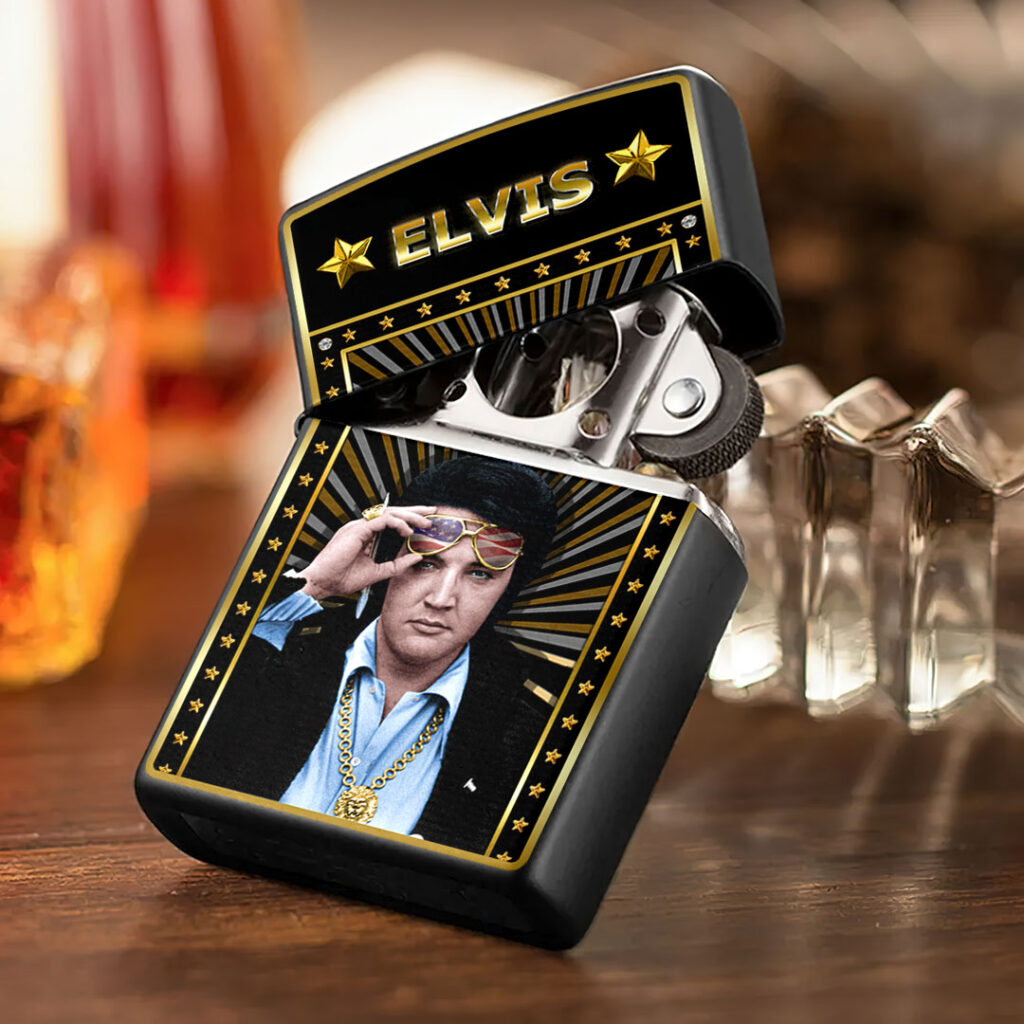 Elvis Presley Zippo Lighter Case (No Insert) – HOATT13297 | Gifnestbuys