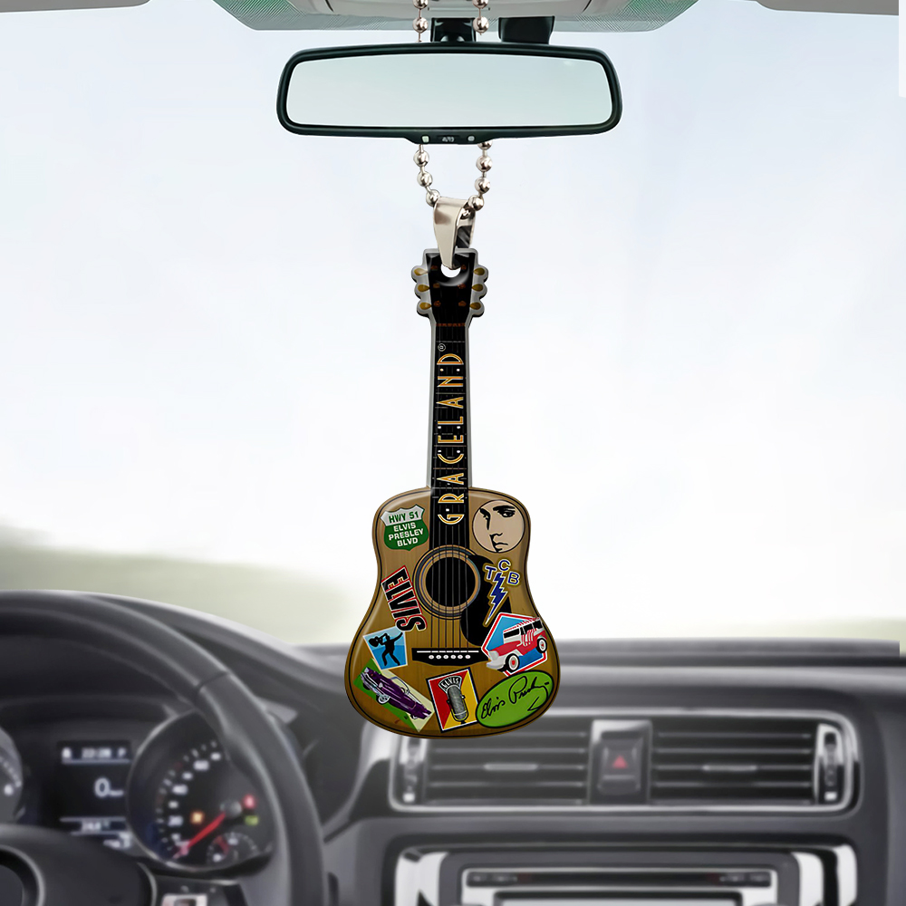 Elvis Presley Custom Shape 1-sided Acrylic Car Ornament – GNE 2555 ...