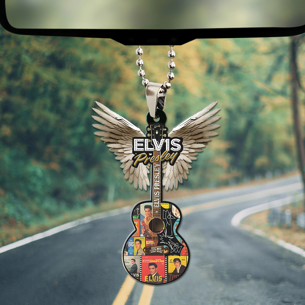 Elvis Presley Custom Shape 2-sided Acrylic Car Ornament – TANTN 10511 ...