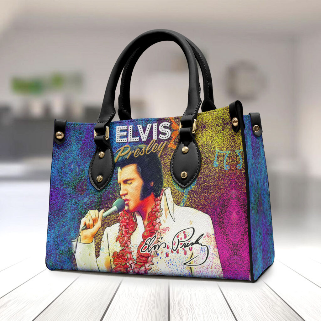 Elvis Presley Leather HandBag – VANDH 2983 | Gifnestbuys