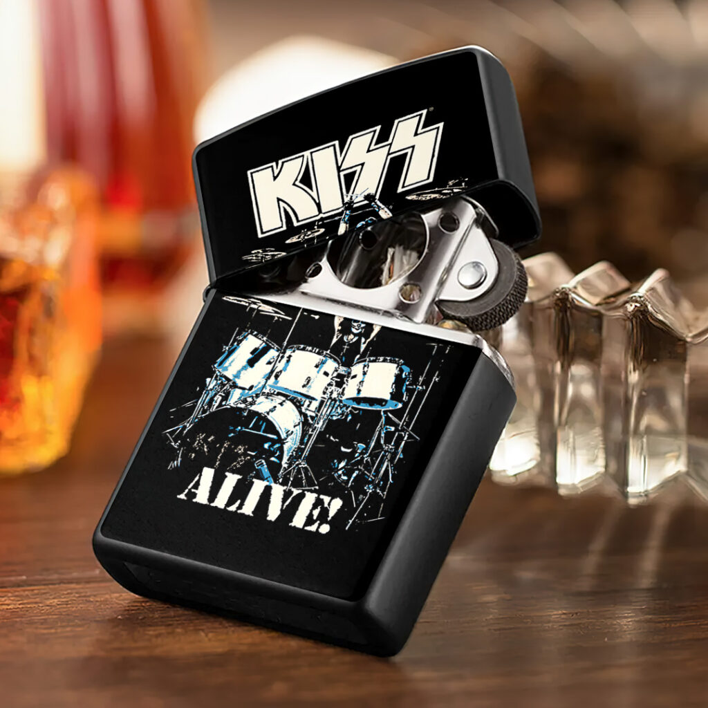 KISS x The Catman ALIVE! Zippo Lighter Case (No Insert) – TANTN16471 ...