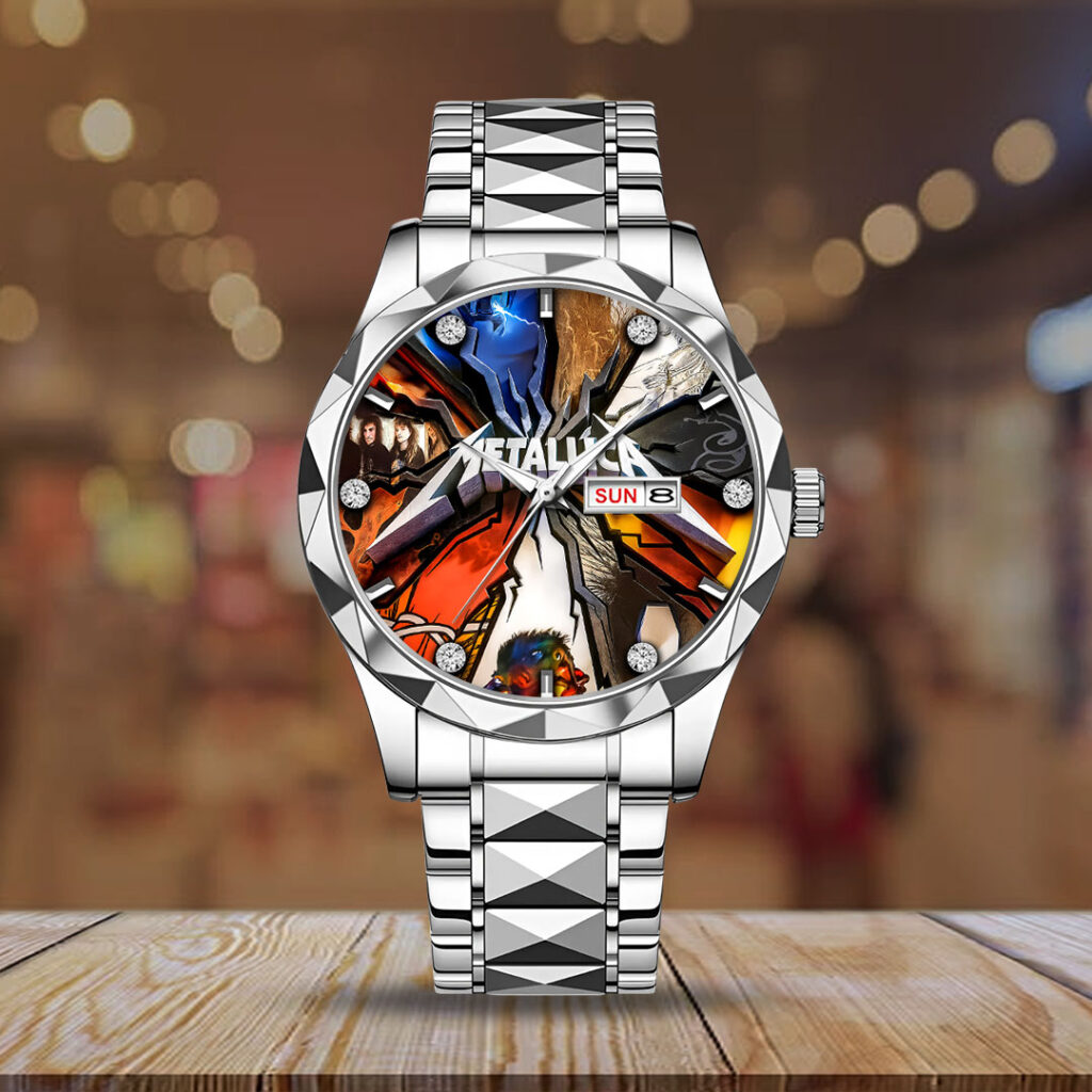 Metallica Alloy Luxury Quartz Watch – TMTHU 038 | Gifnestbuys