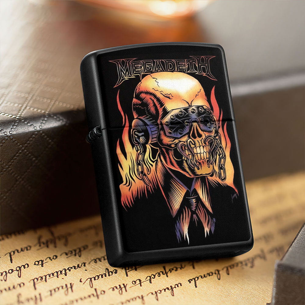 Megadeth Zippo Lighter Case (No Insert) – NGHIAVT5030 | Gifnestbuys