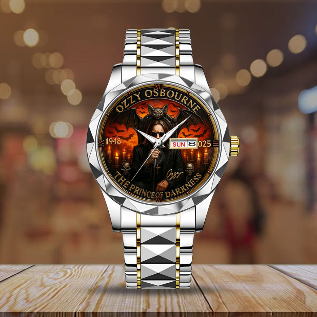 Ozzy Osbourne Alloy Luxury Quartz Watch – GNE4494 | Gifnestbuys