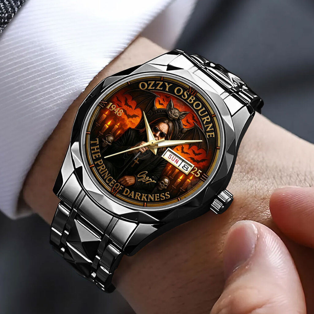 Ozzy Osbourne Alloy Luxury Quartz Watch – GNE4494 | Gifnestbuys