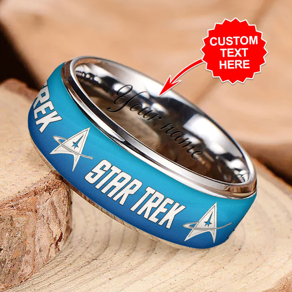 Personalized Star Trek Custom Alloy Ring – HOATT 11716 | Gifnestbuys