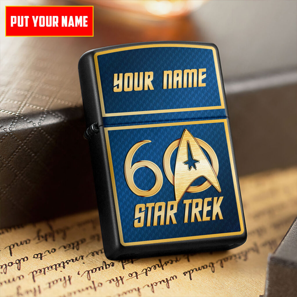 Personalized Star Trek: The Original Series 60th Anniversary Zippo ...