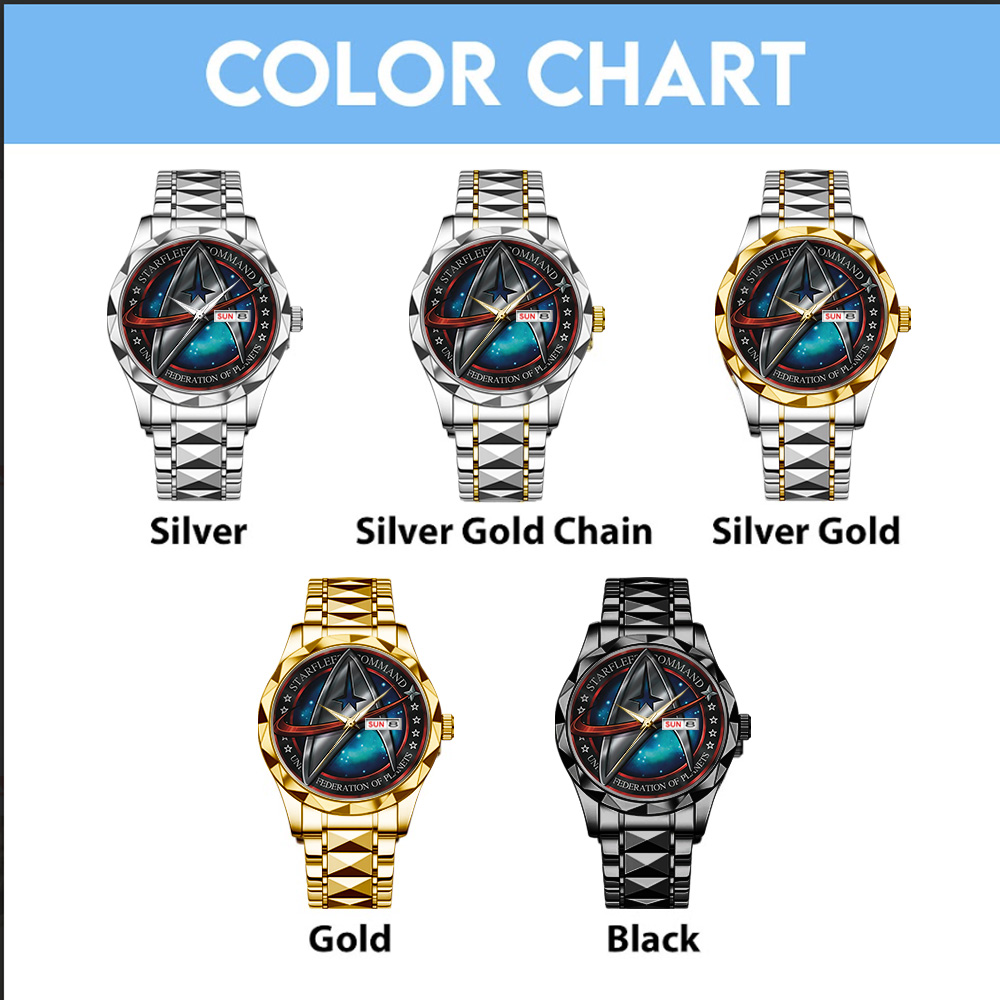 Star Trek Alloy Luxury Quartz Watch – TANTN16277 | Gifnestbuys