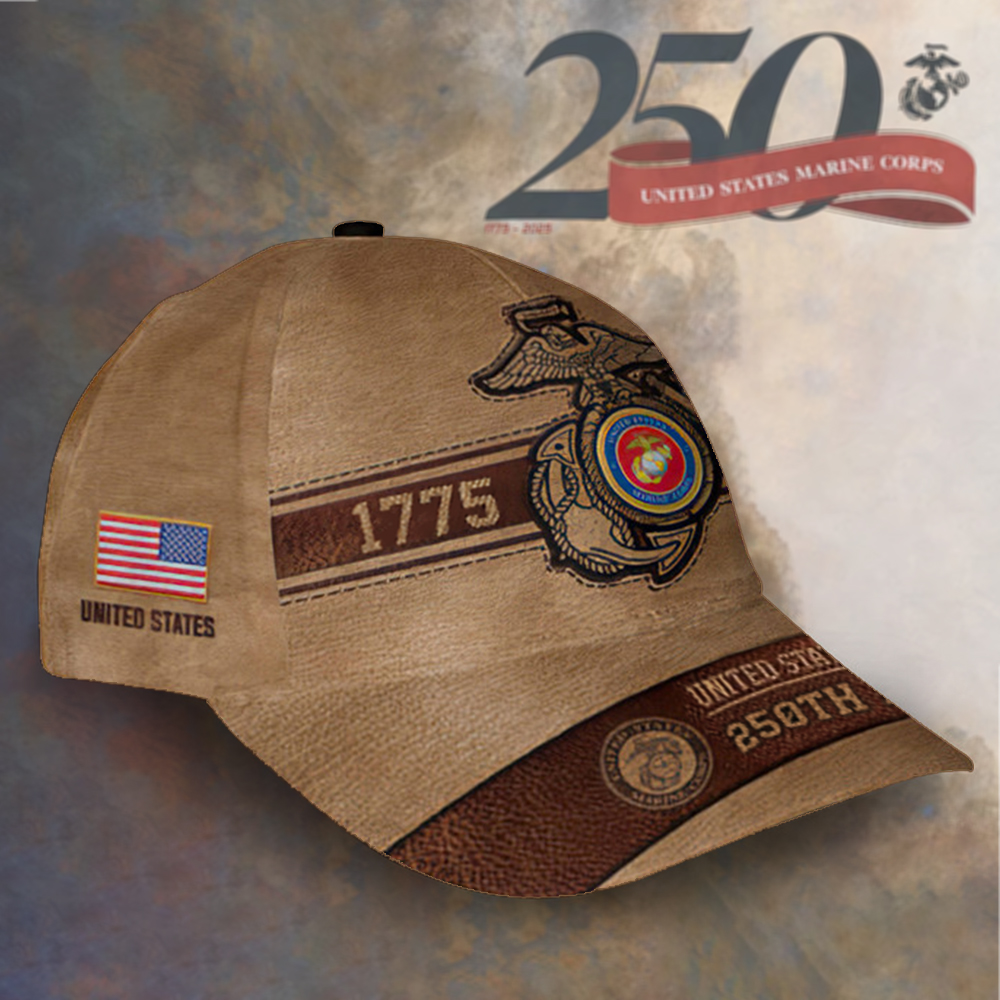 US Marine Corps 250th Anniversary Classic Cap – TMTHU730 | Gifnestbuys