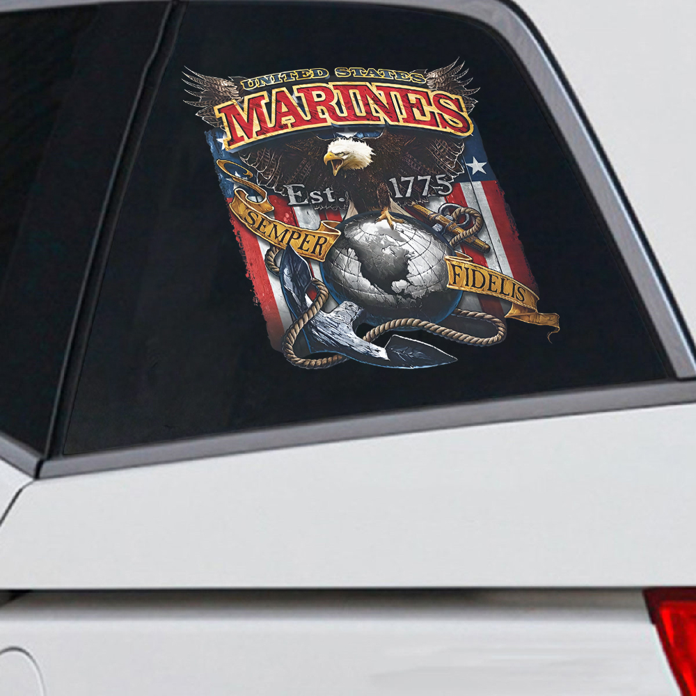 US Marine Corps Car Sticker – HOATT12574 | Gifnestbuys
