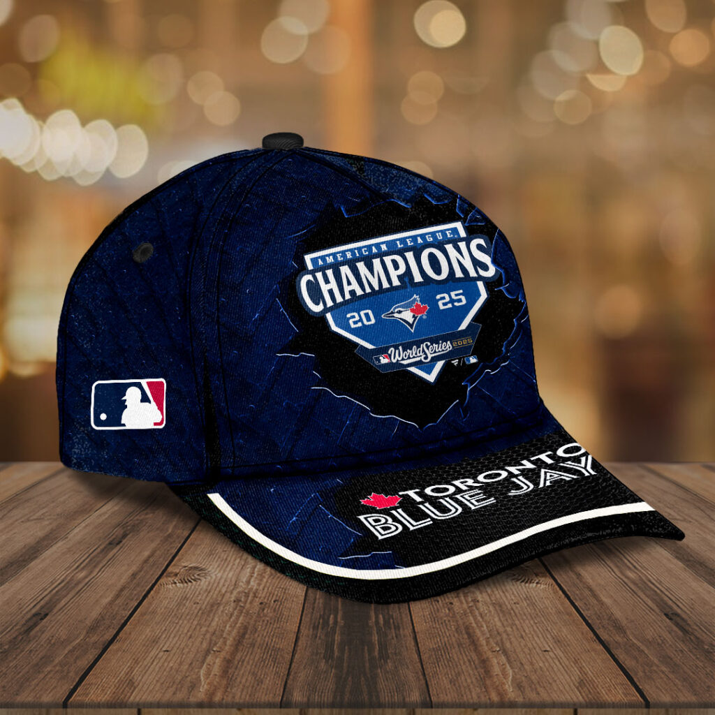 Toronto Blue Jays 2025 American League Champions Classic Cap ...