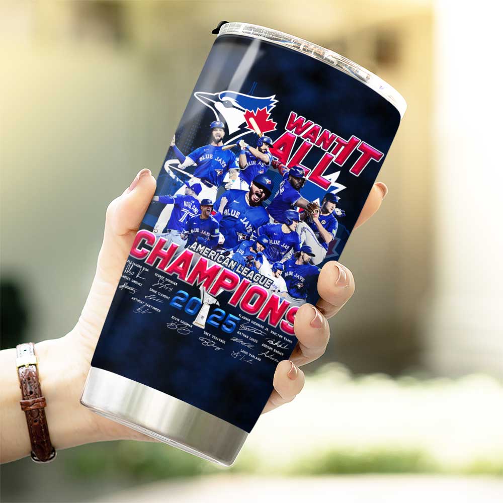 Toronto Blue Jays 2025 American League Champions Tumbler Cup ...