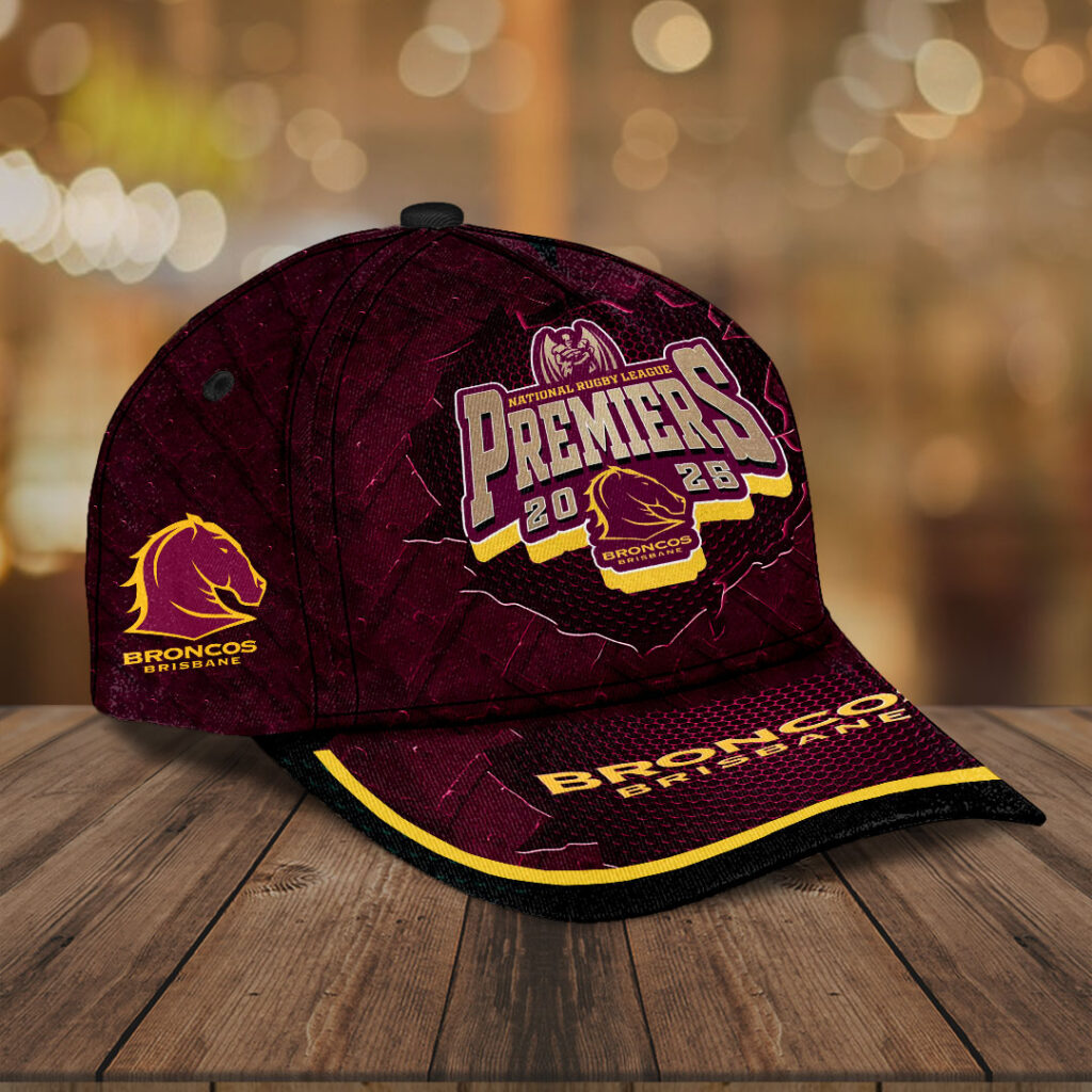 Brisbane Broncos 2025 Premiers Classic Cap – MAITM13252 | Gifnestbuys