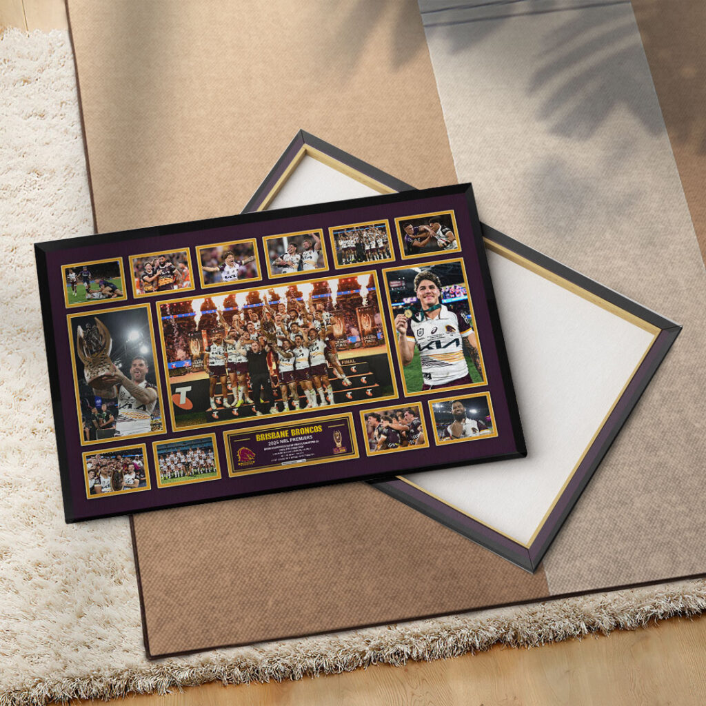 Brisbane Broncos Rectangle Canvas With Inner Frame – TMTHU1768 ...