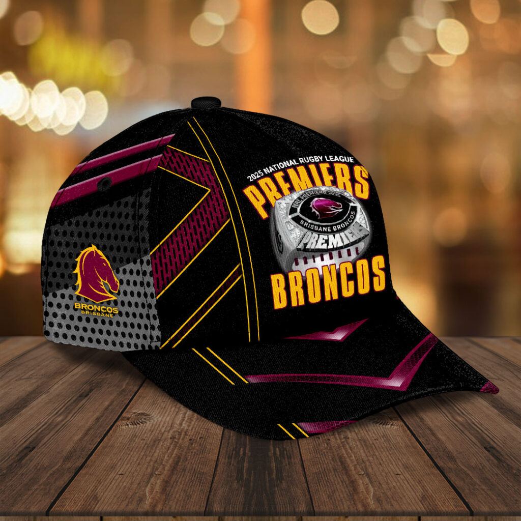 Brisbane Broncos 2025 NRL Premiers Classic Cap – HOATT13590 | Gifnestbuys