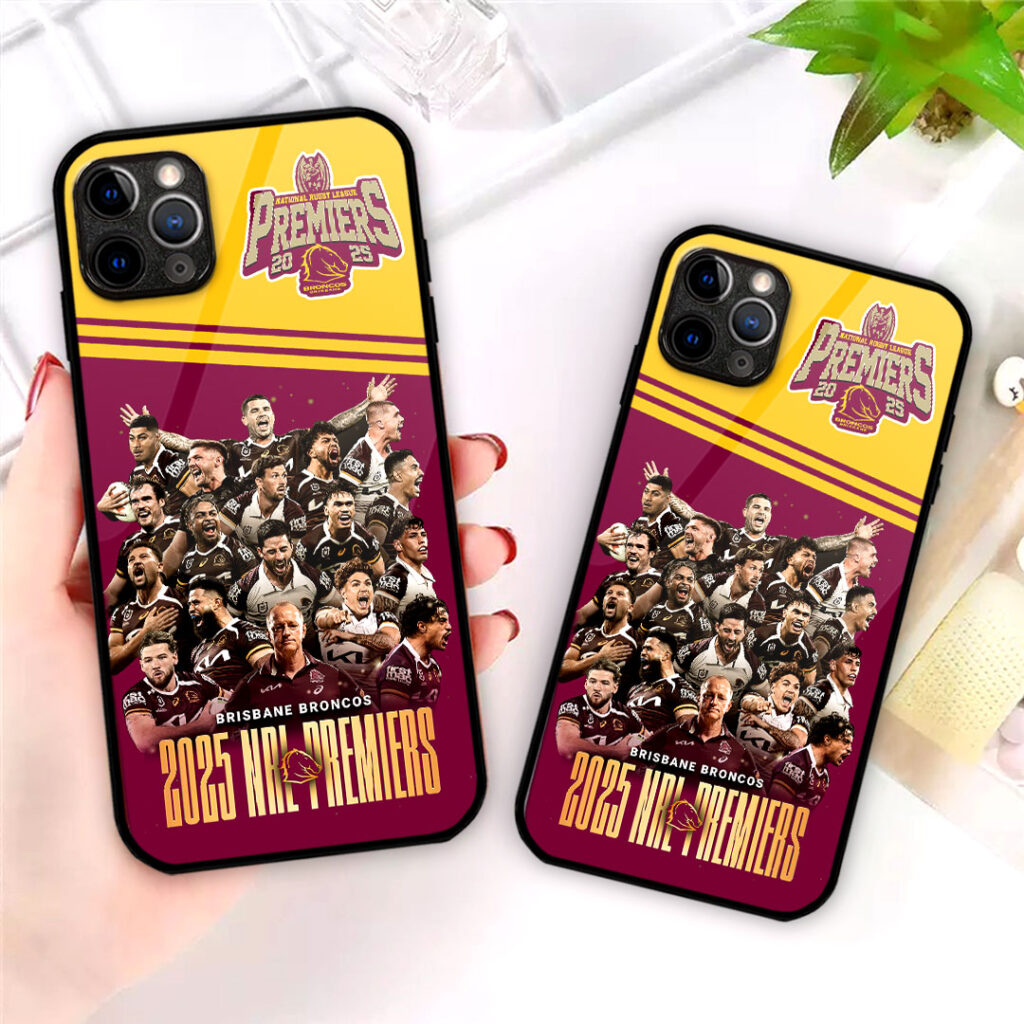 Brisbane Broncos 2025 NRL Premiers Phone Case – HOATT13586 | Gifnestbuys