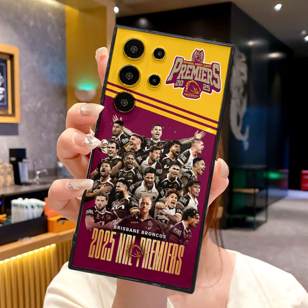 Brisbane Broncos 2025 NRL Premiers Phone Case – HOATT13586 | Gifnestbuys