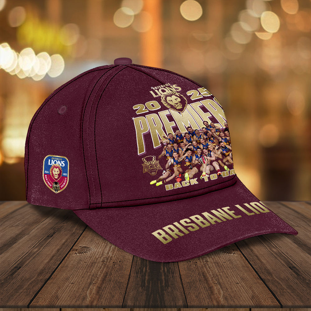 Brisbane Lions Premiers 2025 Classic Cap – TANTN17404 | Gifnestbuys