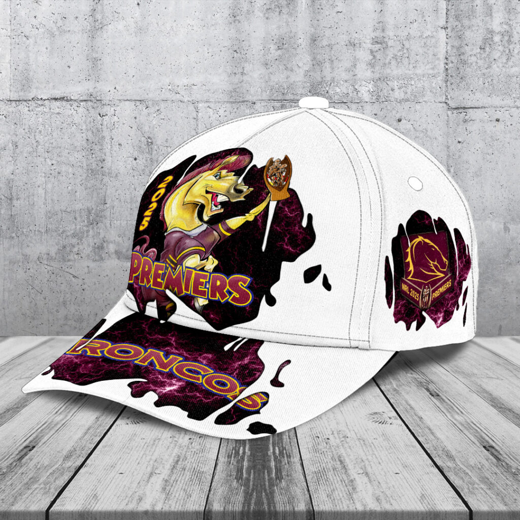 Brisbane Broncos 2025 Premiership Classic Cap – TANTN17290 | Gifnestbuys