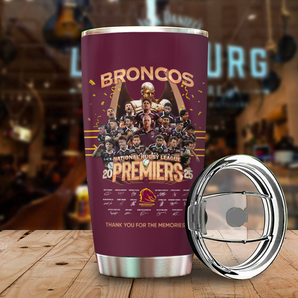 Brisbane Broncos 2025 Premiership Tumbler Cup – TANTN17801 | Gifnestbuys