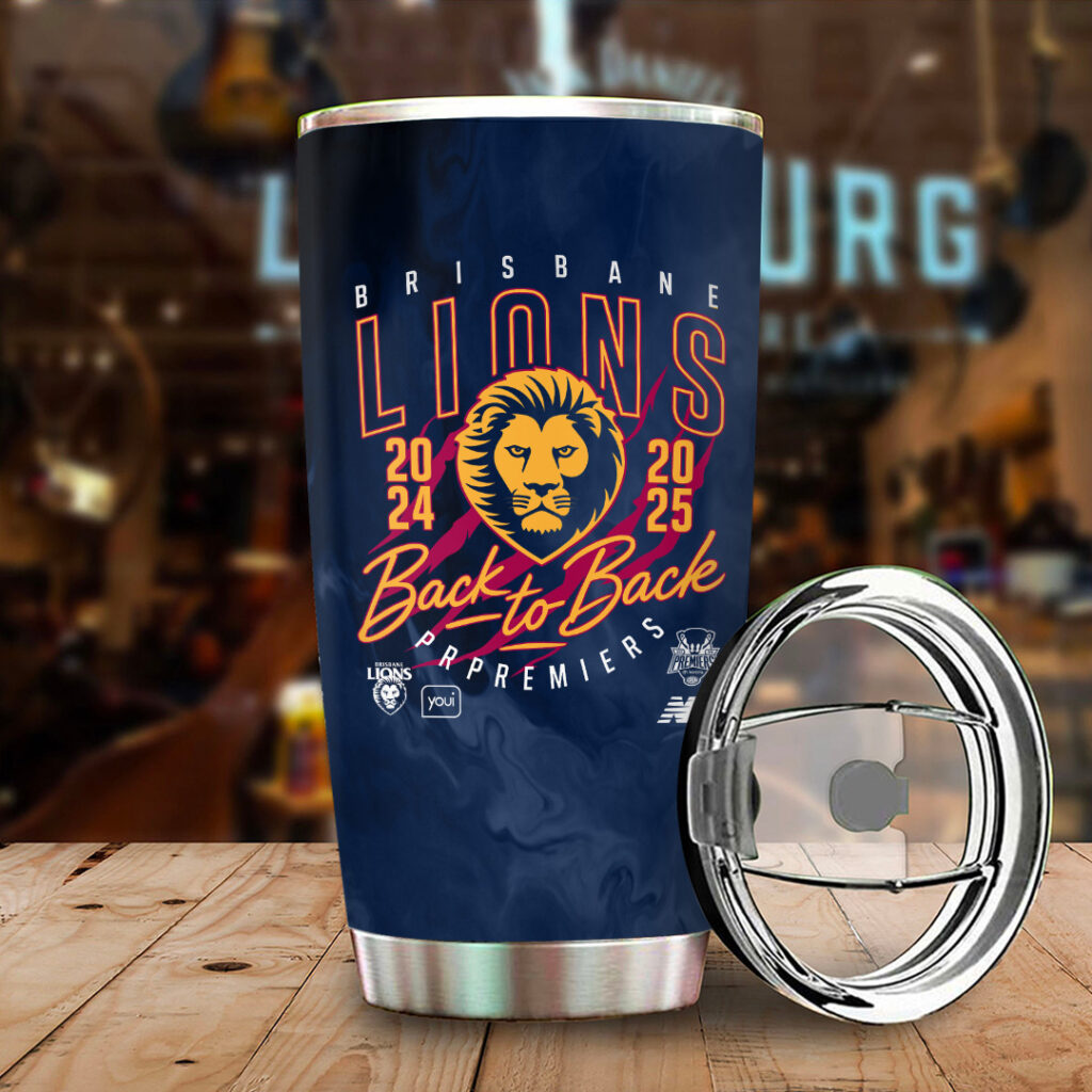 Brisbane Lions Premiers 2025 Tumbler Cup – TANTN17804 | Gifnestbuys