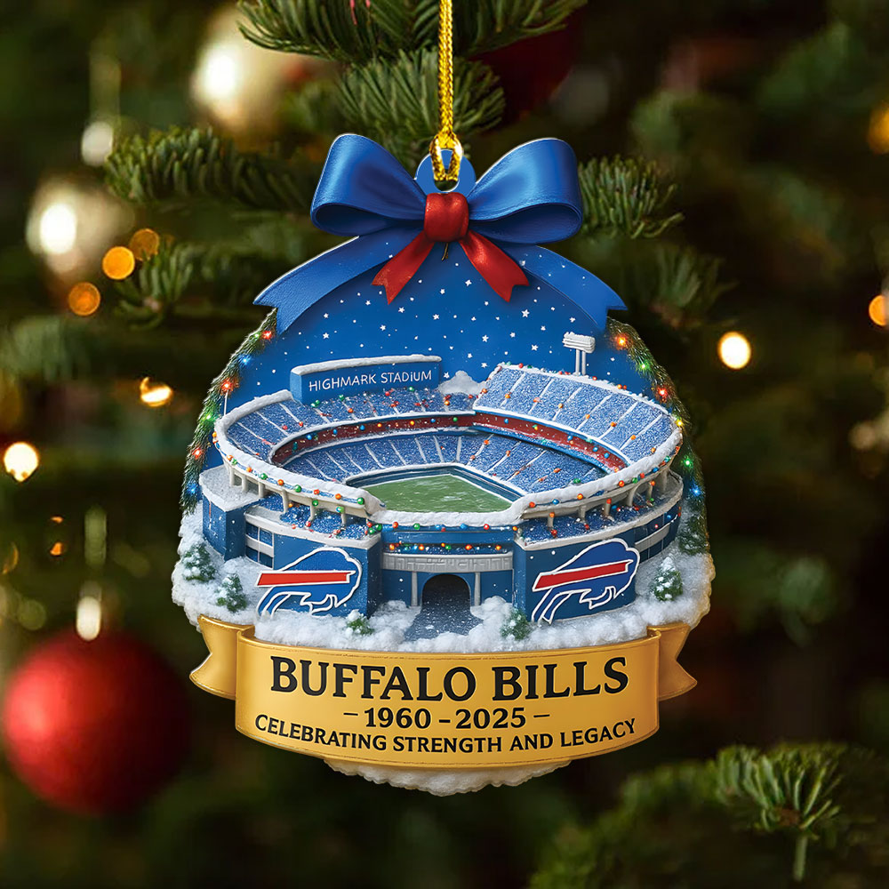 Buffalo Bills 2025 Custom Shape 2-sided Acrylic Ornament – MAITM13372 ...