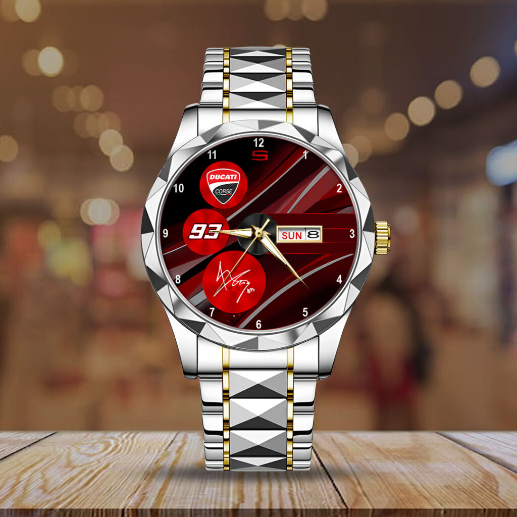 Ducati Lenovo Team x Marc Márquez Alloy Luxury Quartz Watch – TMTHU1340 ...