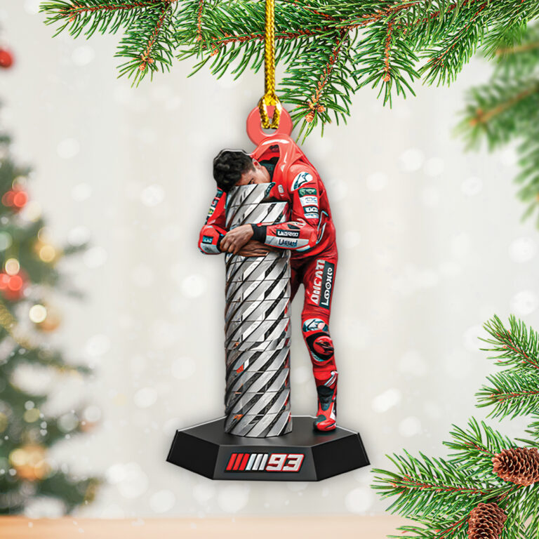 Ducati Lenovo Team x Marc Márquez Custom Shape 2-sided Acrylic Ornament ...