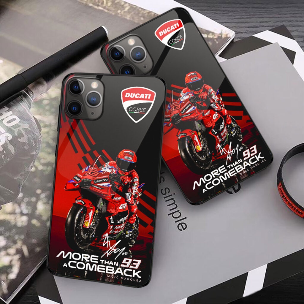 Ducati Lenovo Team x Marc Márquez 2025 Phone Case – GNENEW656 | Gifnestbuys