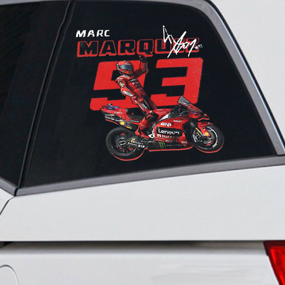 Ducati Lenovo Team x Marc Márquez 3D Car Sticker – HOATT13882 | Gifnestbuys