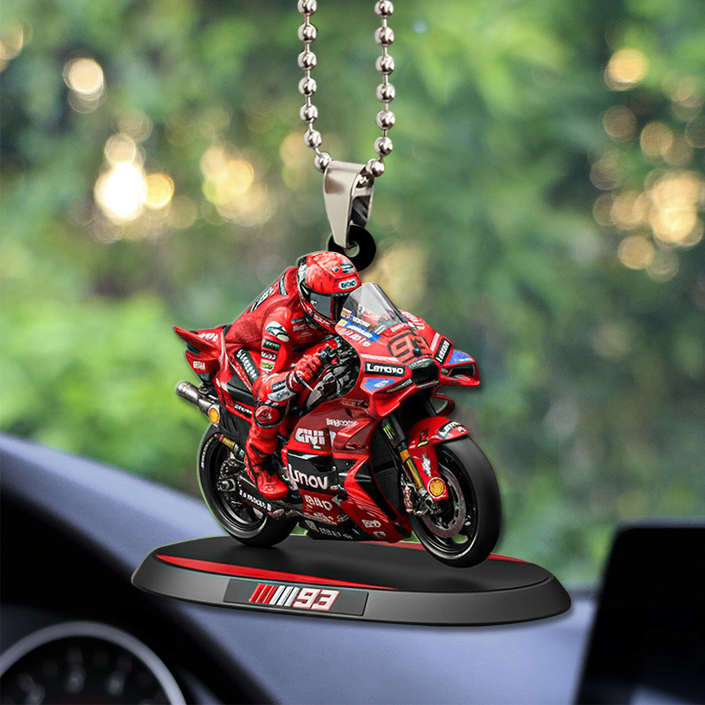 Ducati Lenovo Team x Marc Márquez Custom Shape 2-sided Acrylic Car ...
