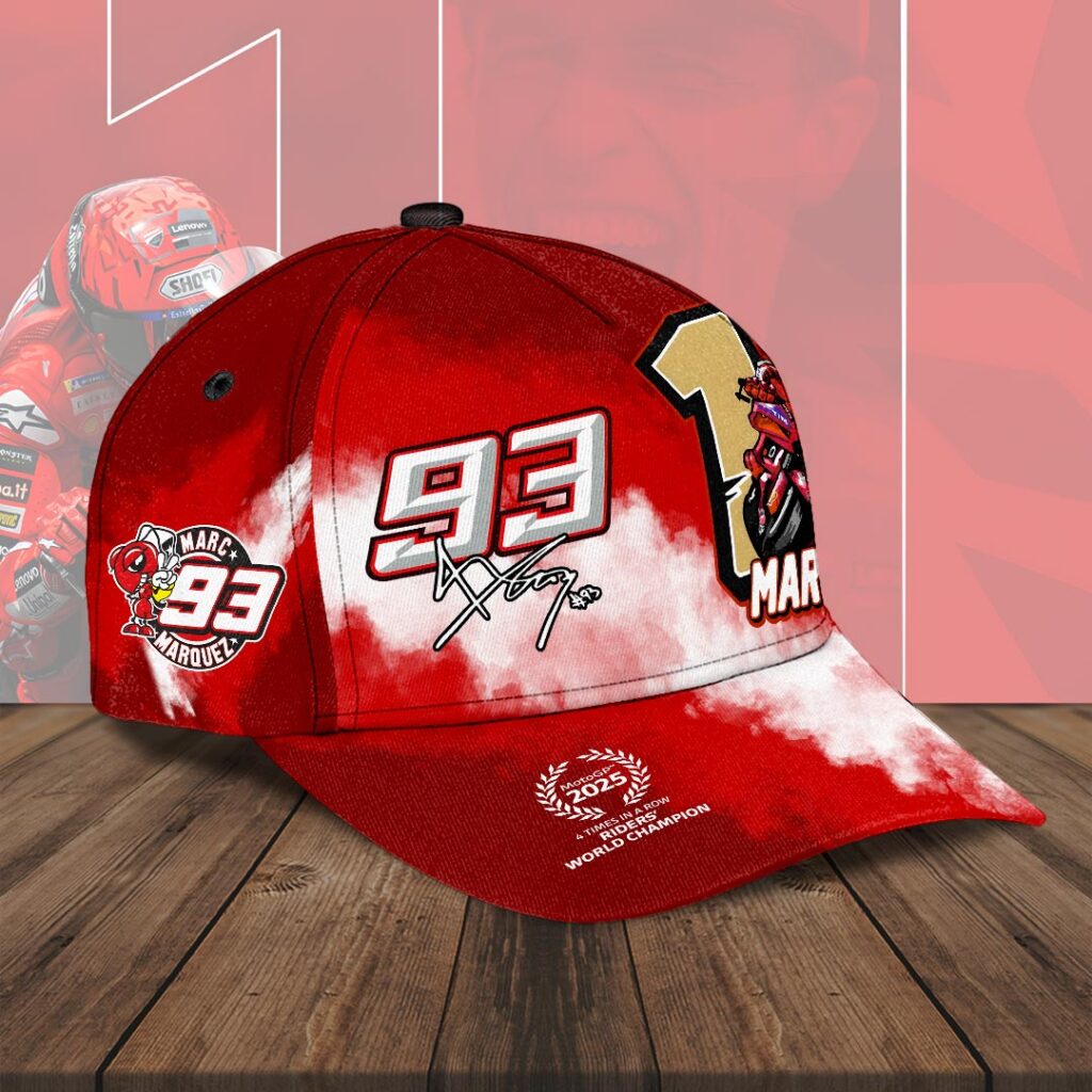 Ducati Lenovo Team x Marc Márquez 2025 World Champion Classic Cap ...