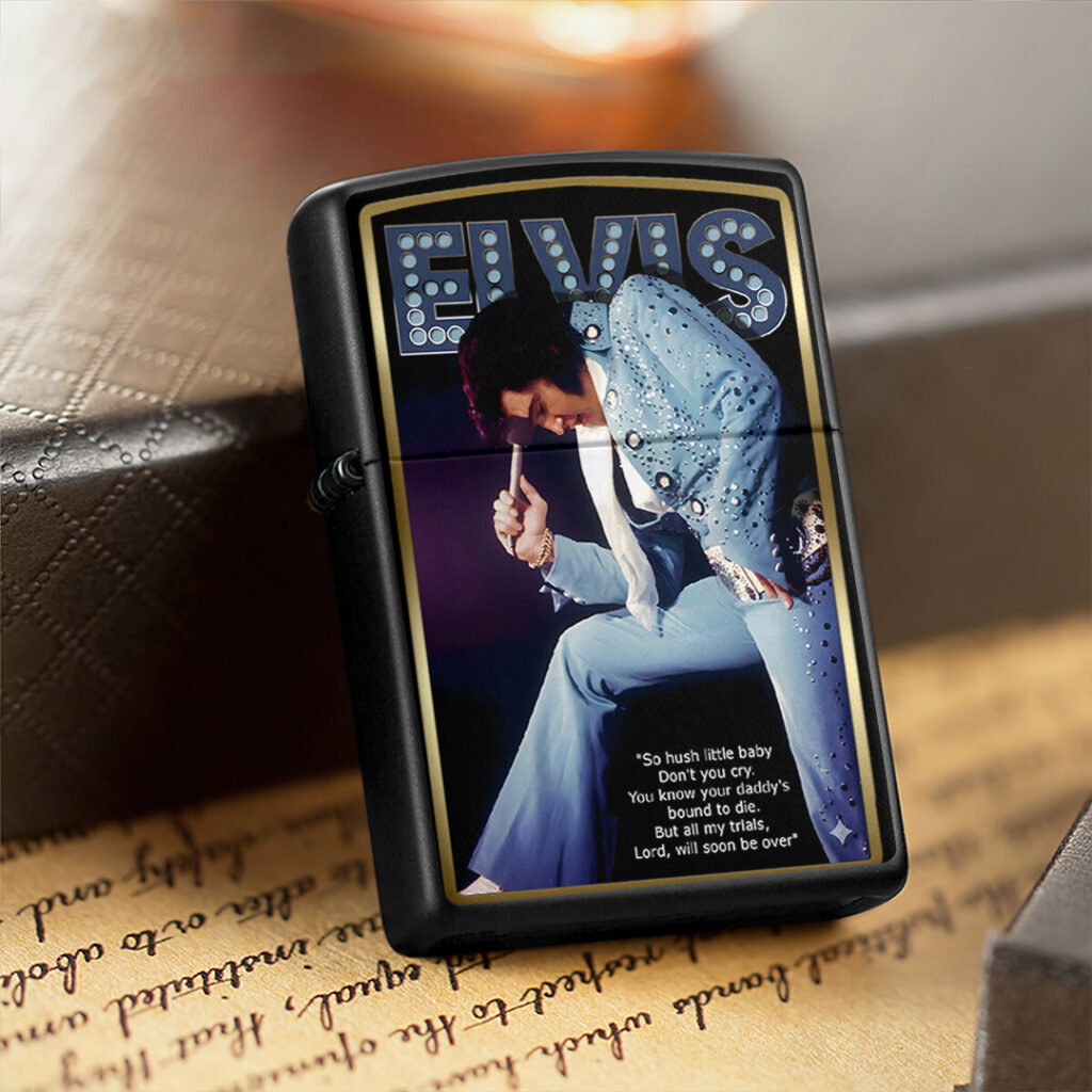 Elvis Presley Zippo Lighter Case (No Insert) – HOATT13518 | Gifnestbuys