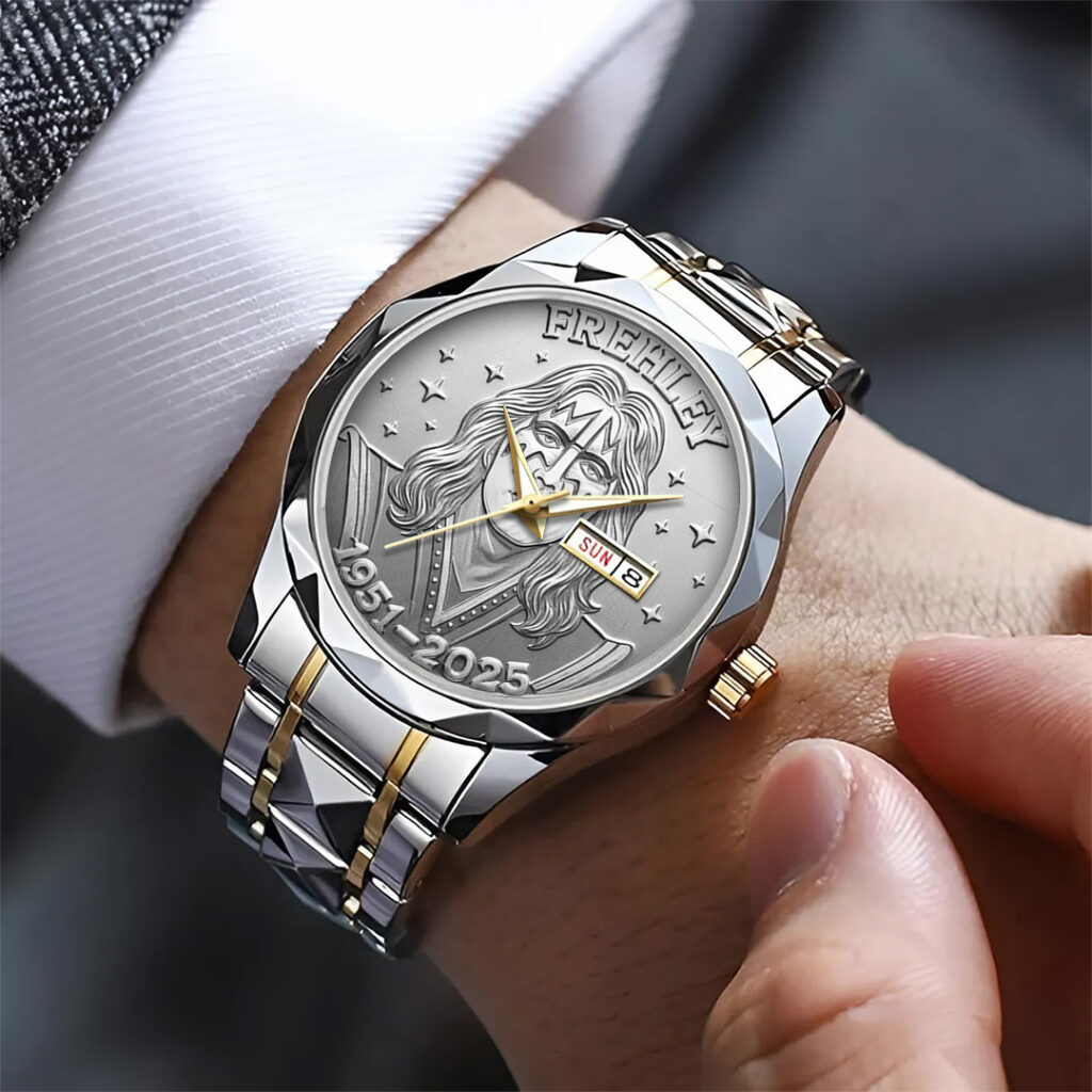 KISS x Ace Frehley Alloy Luxury Quartz Watch – GNENEW697 | Gifnestbuys