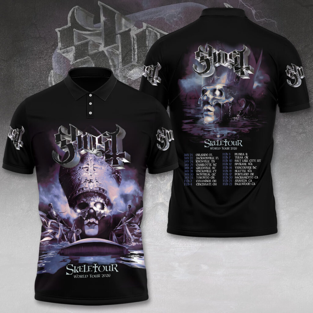 Ghost Band Tour 2026 3D Apparel – TANTN17918 | Gifnestbuys