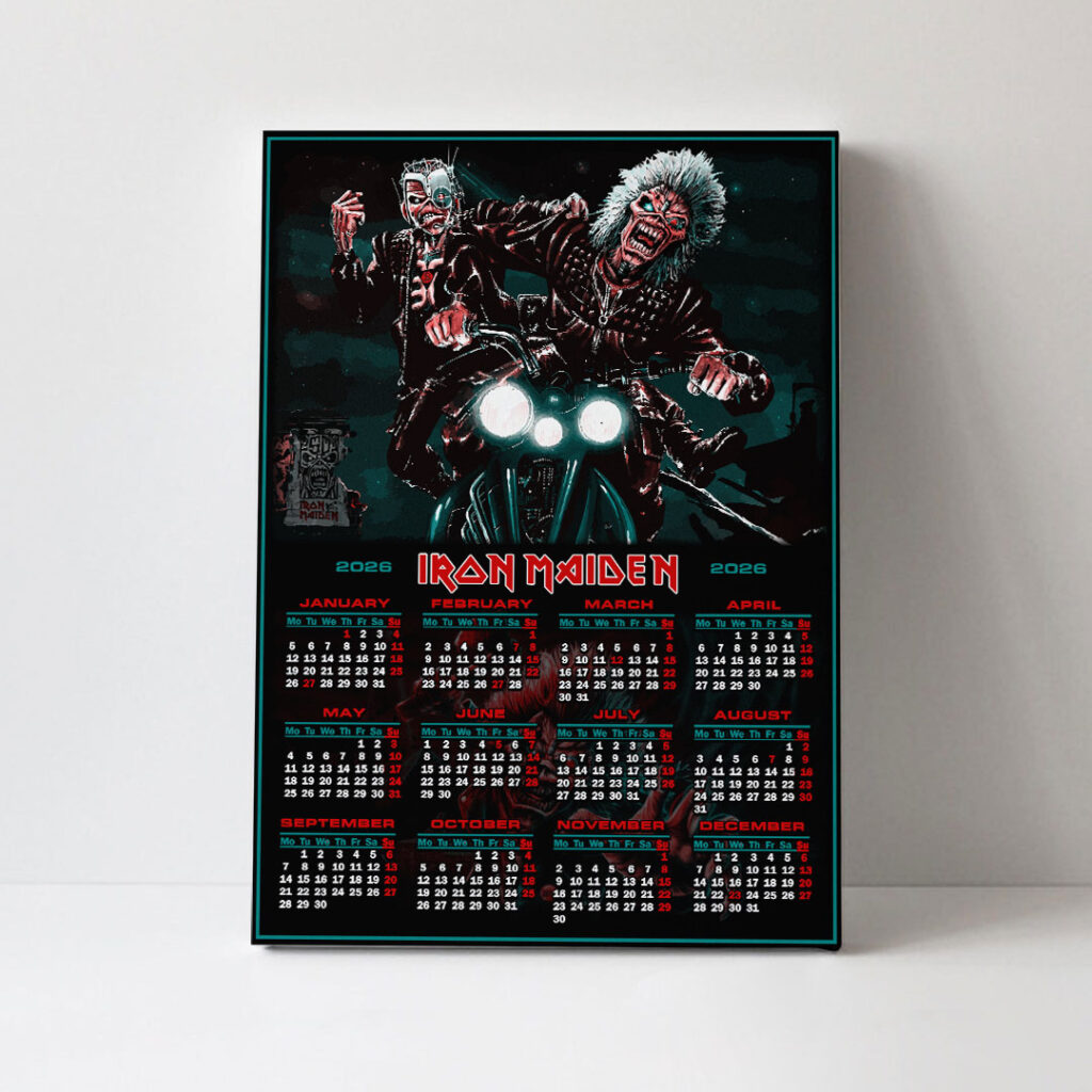 Iron Maiden Rectangle Canvas With Inner Frame – TMTHU1608 | Gifnestbuys