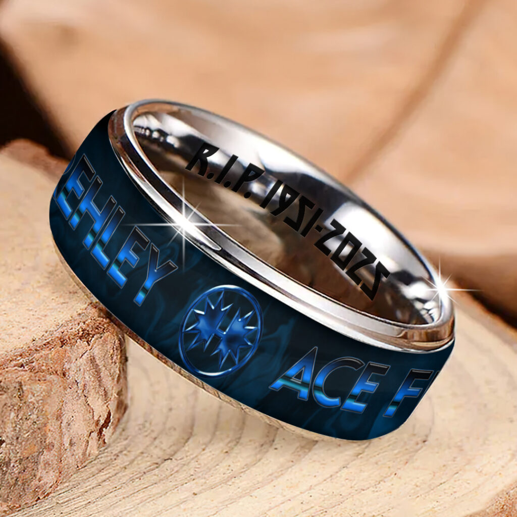 KISS x Ace Frehley Custom Alloy Ring – TANTN17578 | Gifnestbuys