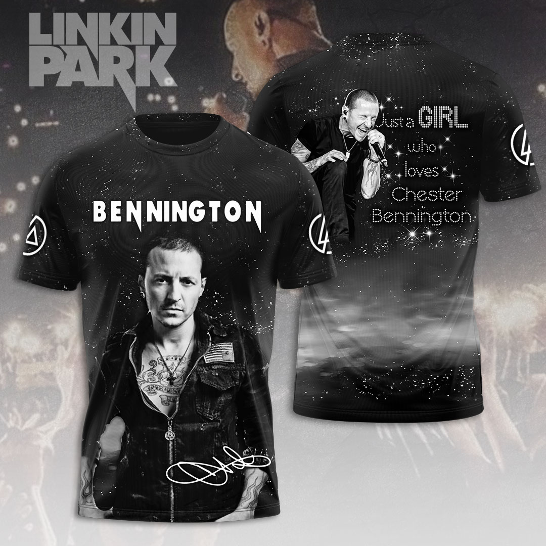 Linkin Park x Chester Bennington 3D Apparel – MAITM 8007 | Gifnestbuys