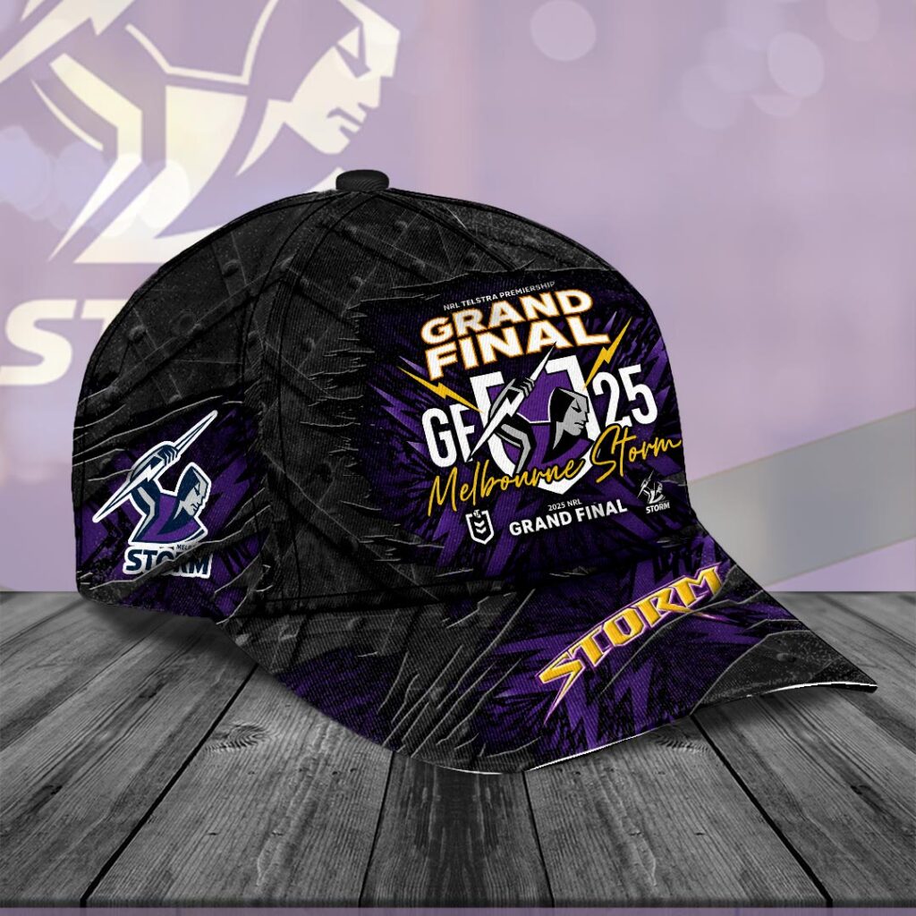 Melbourne Storm Grand Final 2025 Classic Cap – HOATT13522 | Gifnestbuys