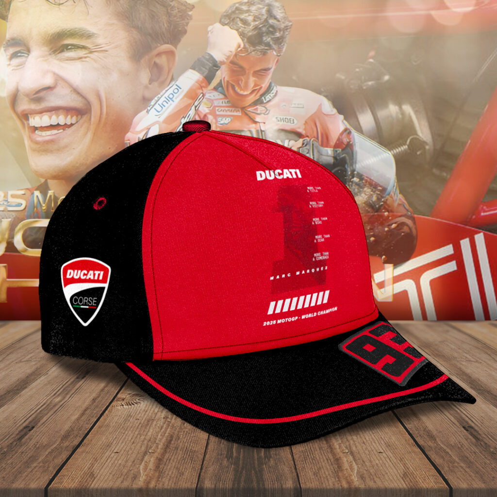 Ducati Lenovo Team x Marc Márquez 2025 Classic Cap – NGHIAVT5097 ...