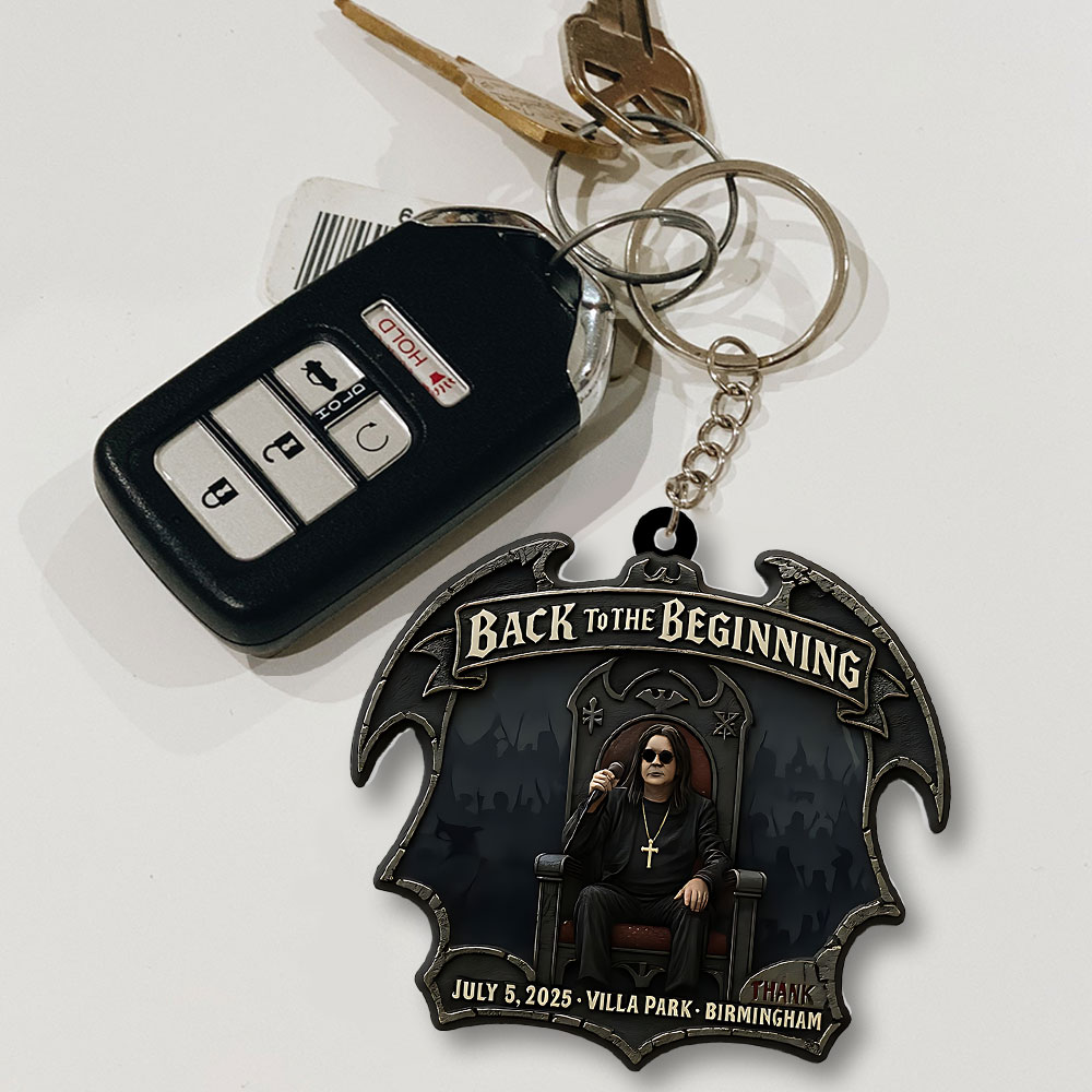 Ozzy Osbourne Custom Shape 2-sided Keychain – NGHIAVT5147 | Gifnestbuys