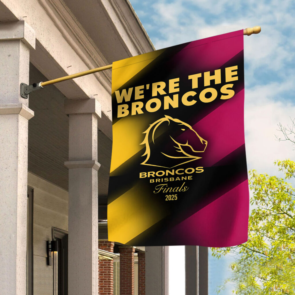 Brisbane Broncos 2025 3D Double-side House Flag – NGHIAVT5185.1 ...