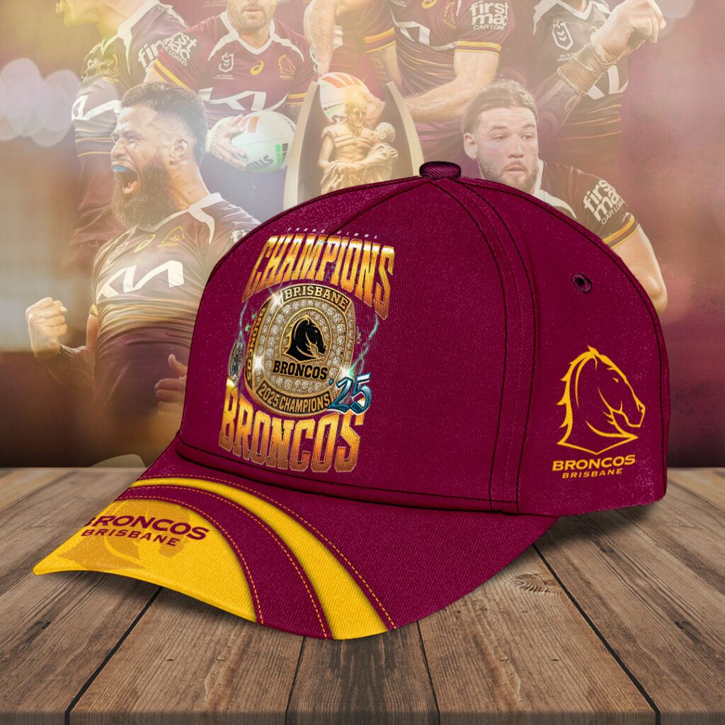 Brisbane Broncos 2025 Classic Cap – NGHIAVT5188 | Gifnestbuys