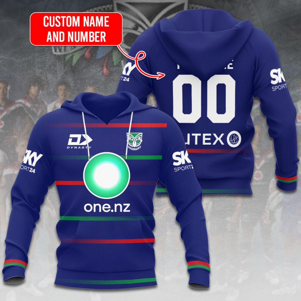 Personalized New Zealand Warriors 3D Apparel – VANDH 2096 | Gifnestbuys