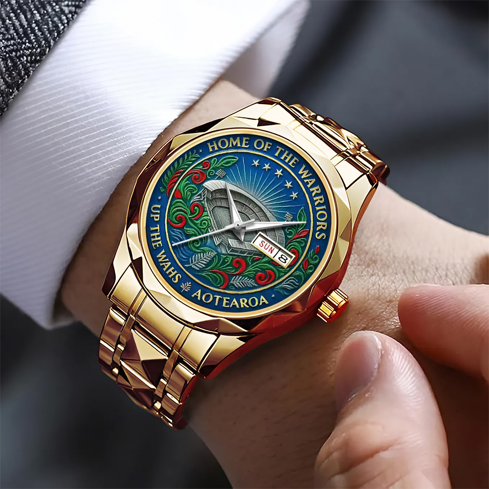 New Zealand Warriors 30th Anniversary Alloy Luxury Quartz Watch ...