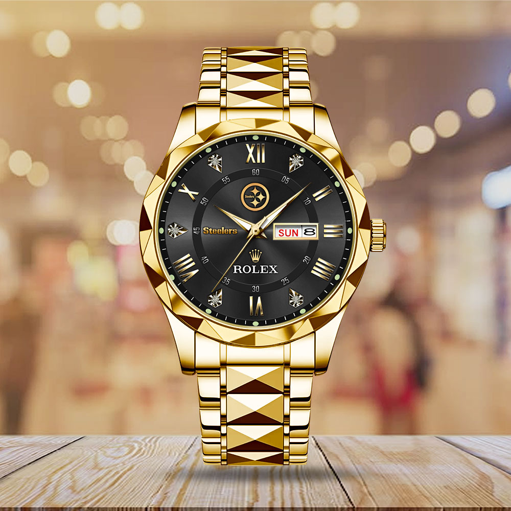 Pittsburgh Steelers x Rolex Alloy Luxury Quartz Watch – MAITM13408 ...
