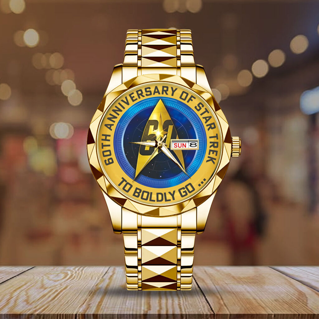 Star Trek 60th Anniversary Alloy Luxury Quartz Watch – TMTHU1675 ...
