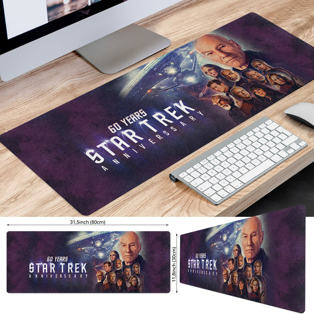 Star Trek 60th Anniversary 2026 Mouse Mat – TMTHU1274 | Gifnestbuys