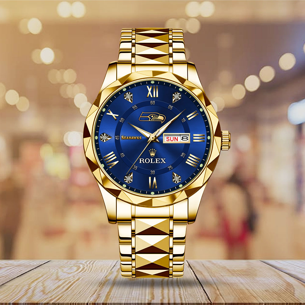 Seattle Seahawks x Rolex Alloy Luxury Quartz Watch – MAITM13410 ...