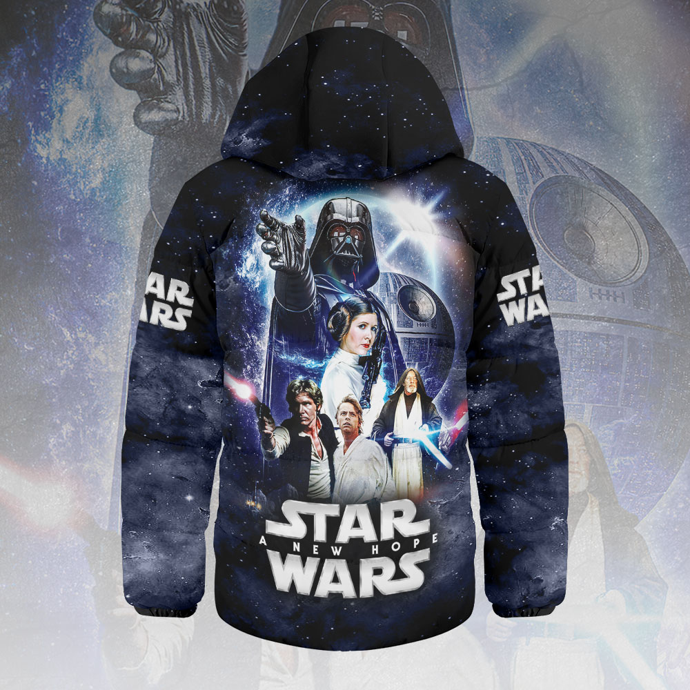 Star Wars 50th Anniversary Thickened Down Hooded Jacket – HOATT13768 ...
